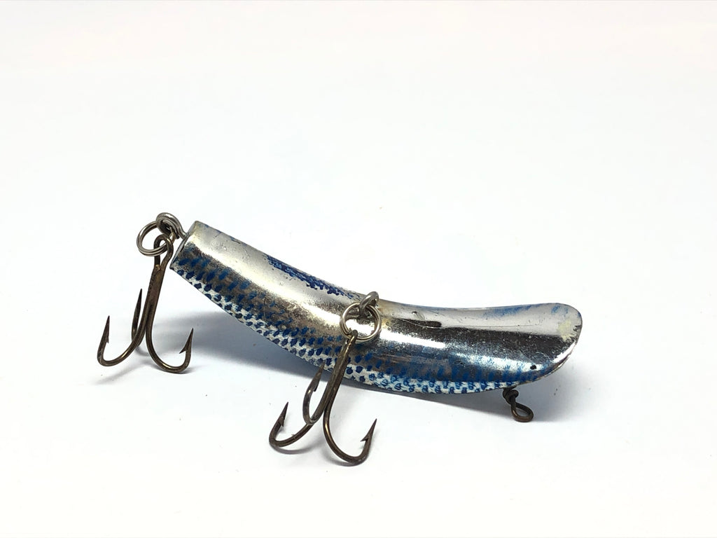 Helin Flatfish X5 Silver with Blue Scales – My Bait Shop, LLC