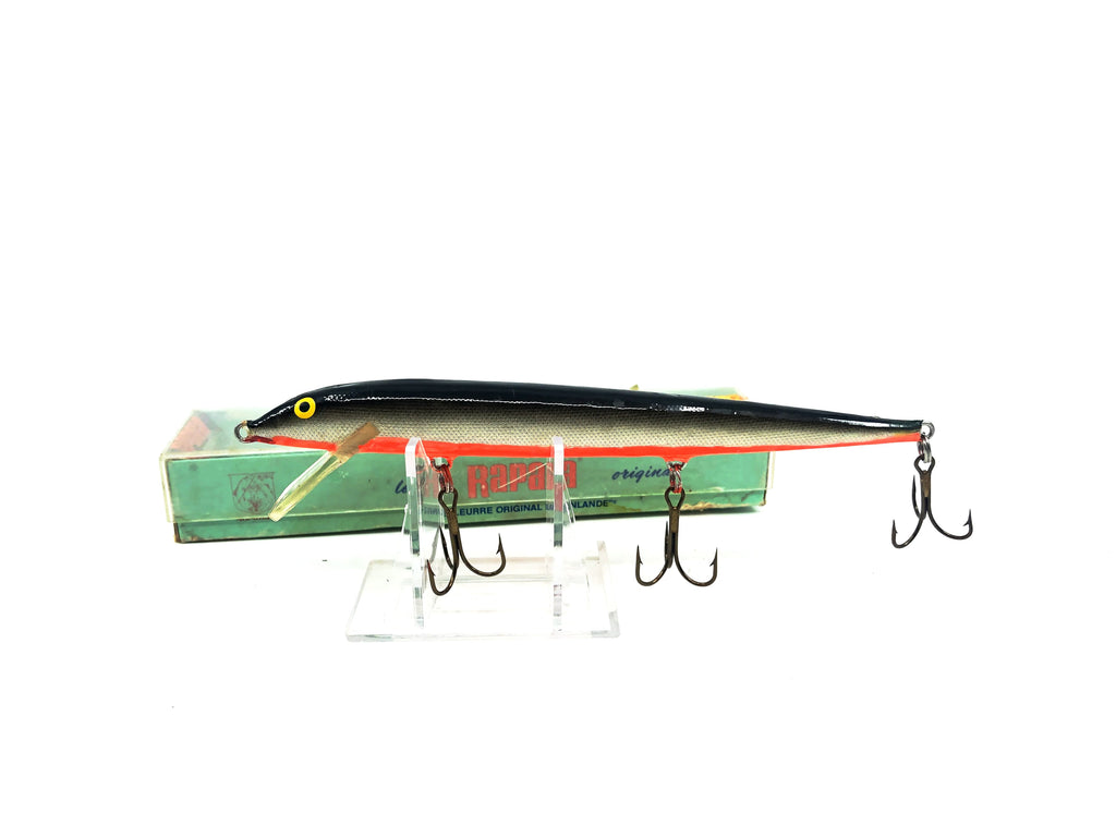 Rapala Original Floater F-18 S Silver/Orange Painted Belly Color in Bo ...