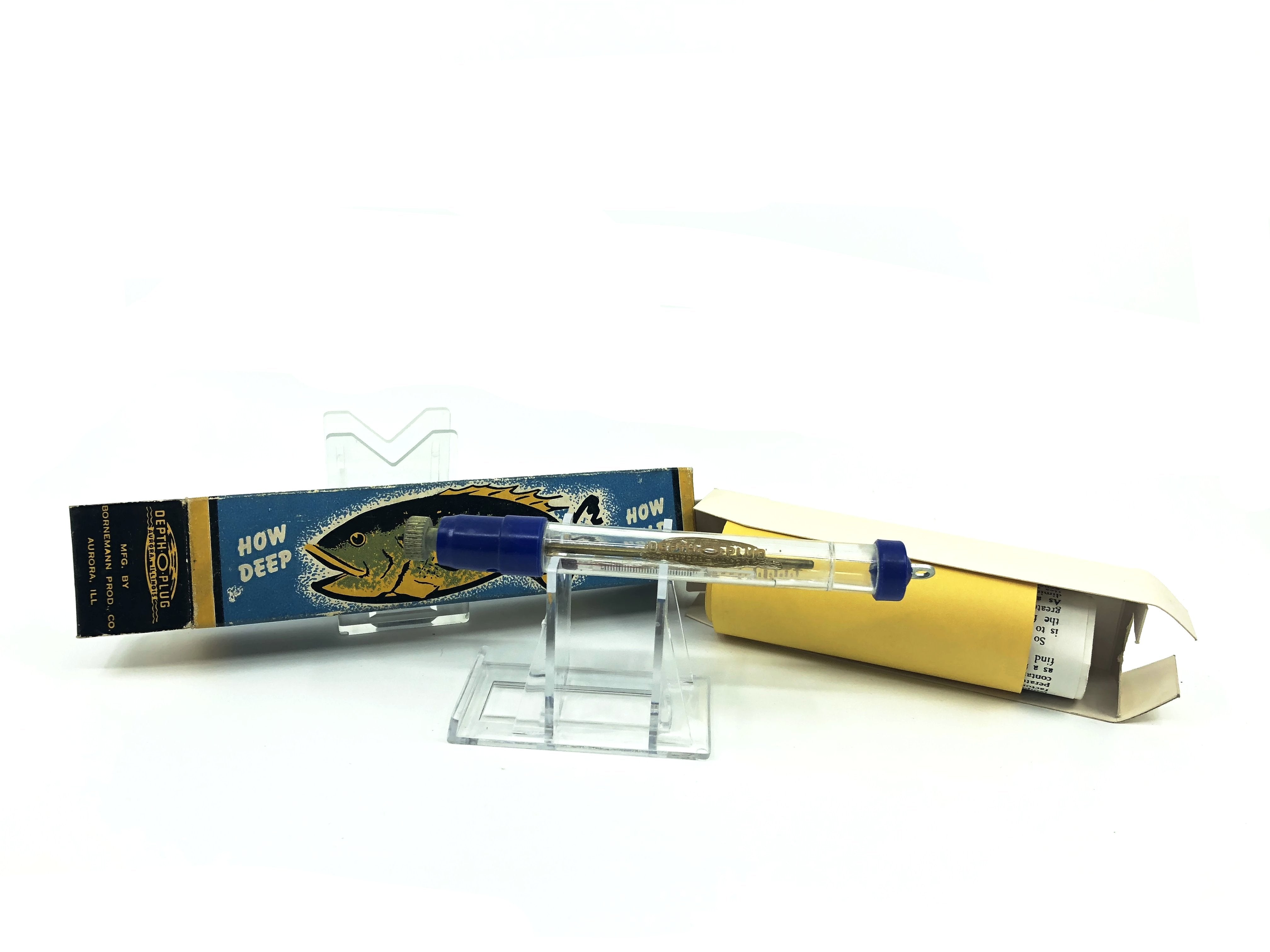 Bornemann Depth-O-Plug, Depth Finder and Thermometer with Box – My Bait ...