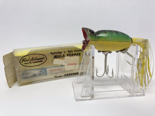 Hula Popper Frog with Box – My Bait Shop, LLC
