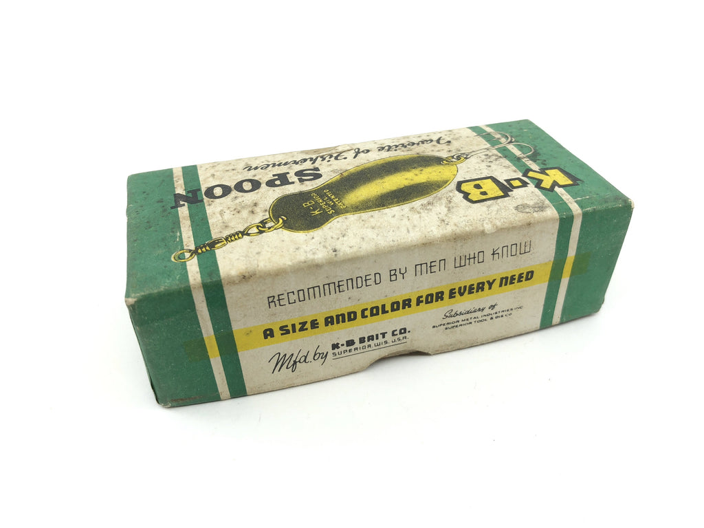 Vintage K-B Spoon with Box Superior Wisconsin – My Bait Shop, LLC