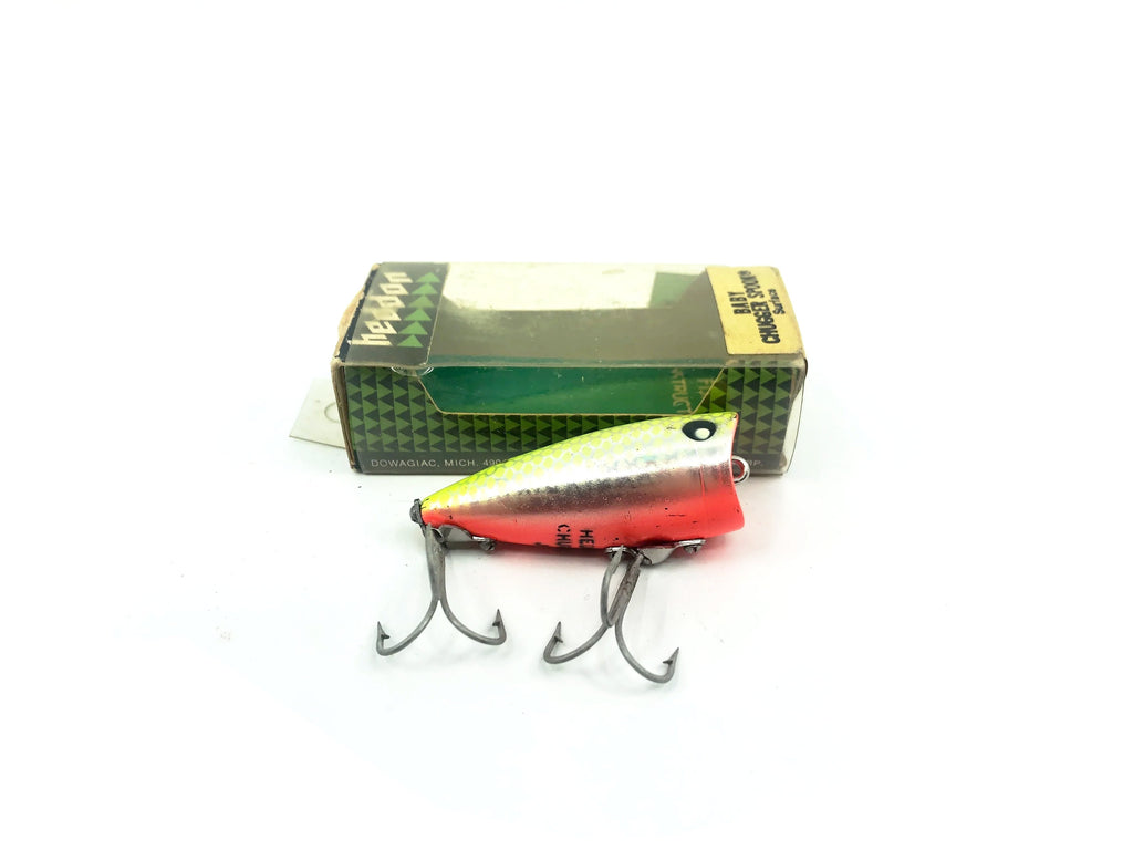 Heddon Baby Chugger Spook 9520, VY Yellow Dace Shiner, Color with Box ...