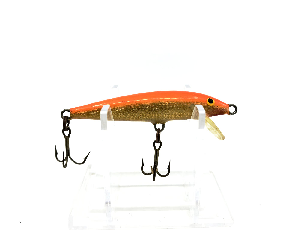 Rapala Floating Minnow F07 GFR Gold Fluorescent Red – My Bait Shop, LLC