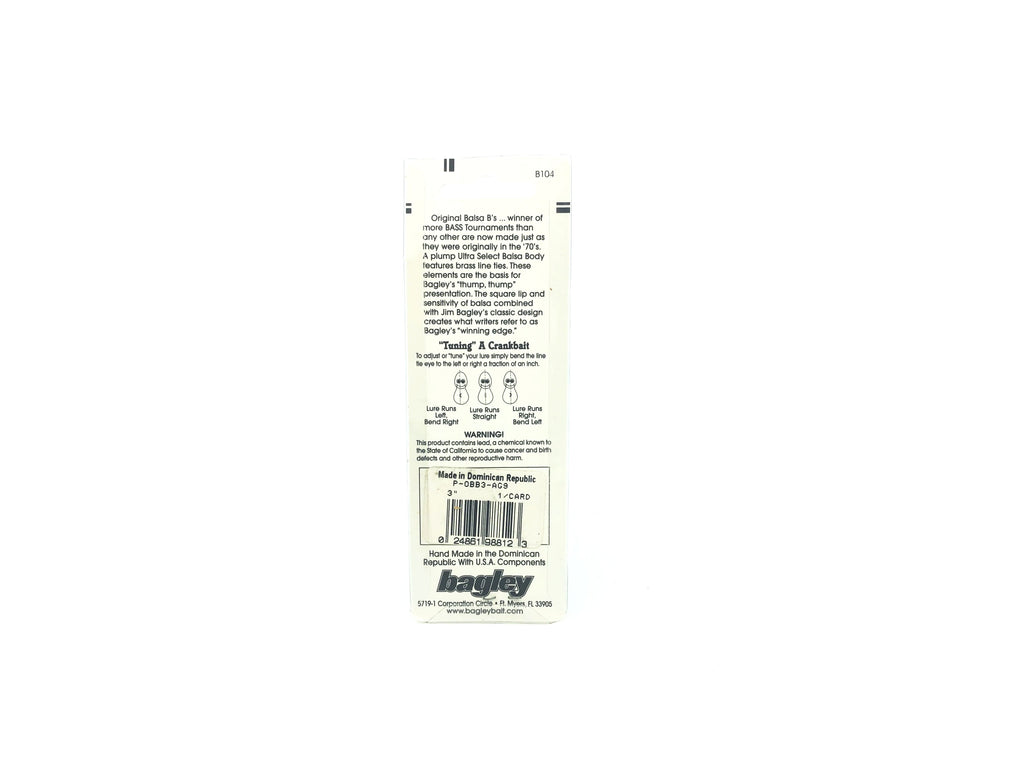 Bagley Balsa B3 BB3-AG9 Apple Green on Chartreuse Color, New on Card ...