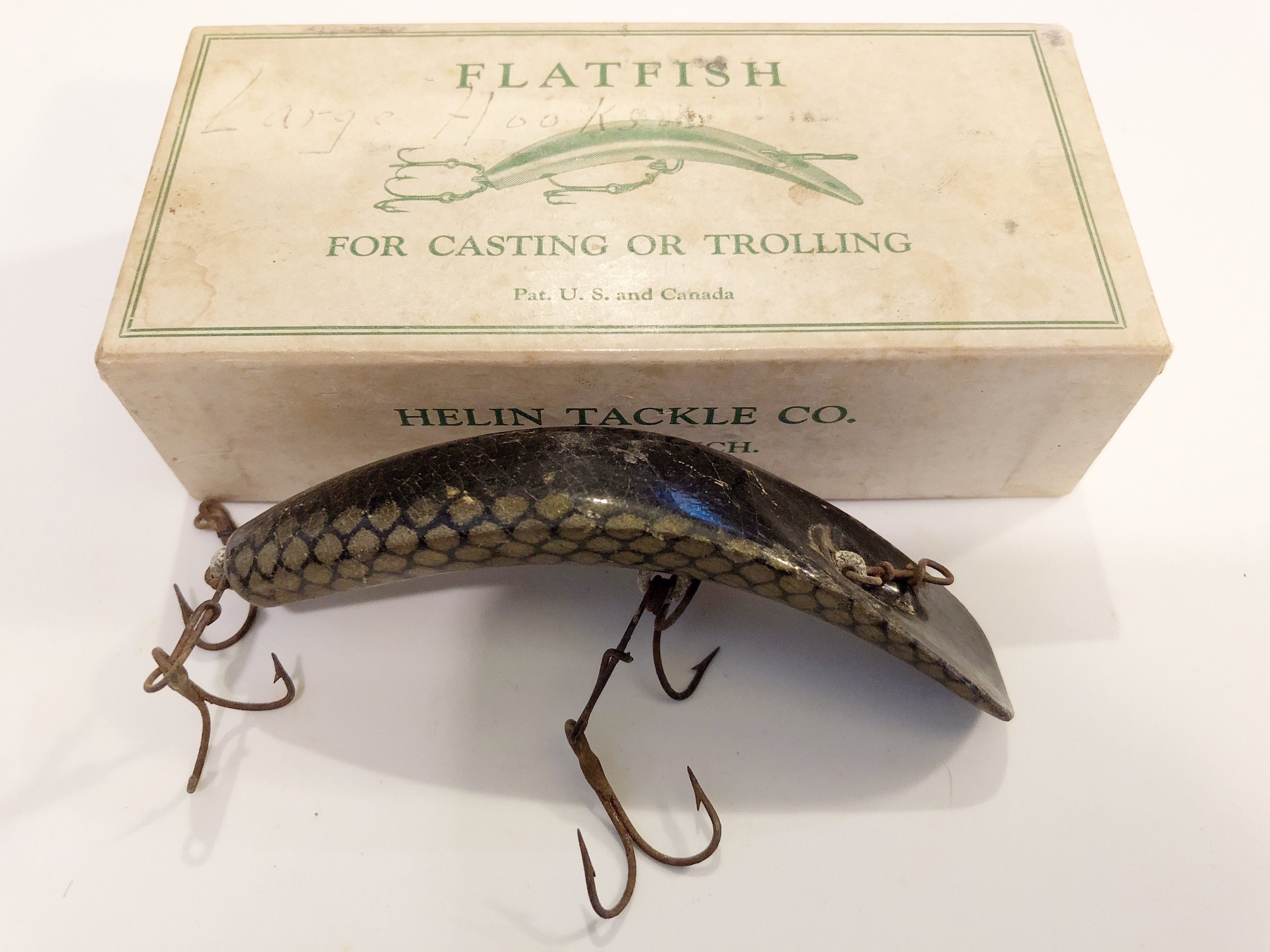 Helin Flatfish T4 Wooden Flatfish with Two Piece Cardboard Box – My ...