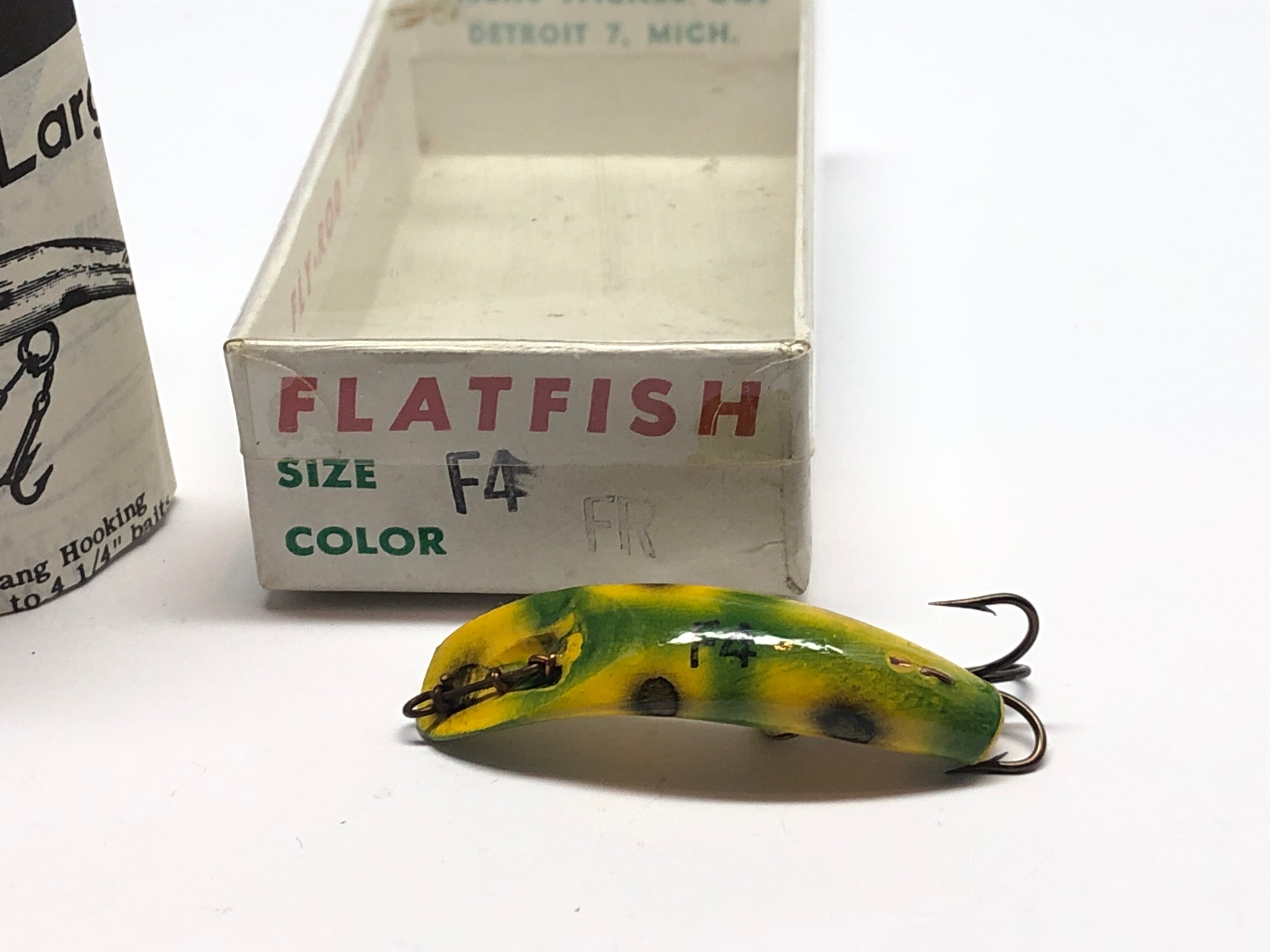 Helin Flatfish F4 FR Frog color with Box – My Bait Shop, LLC