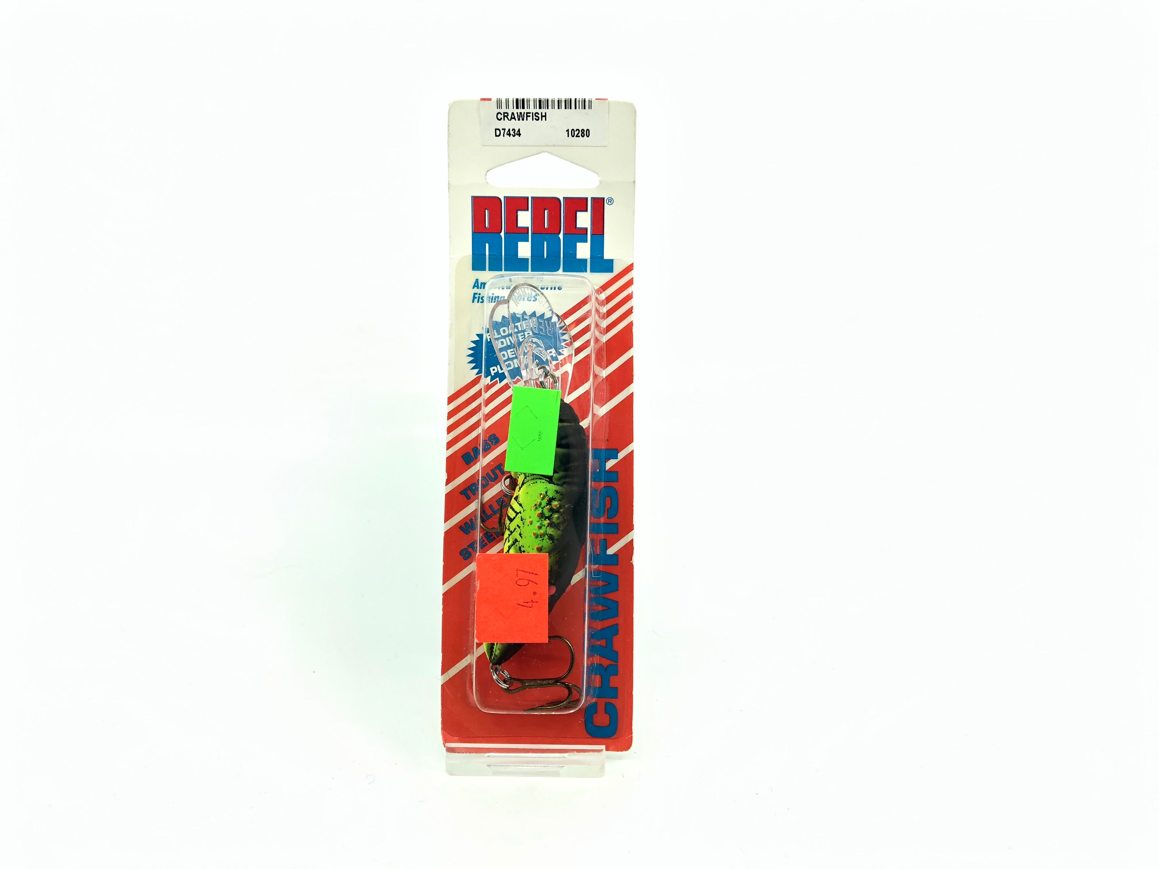 Rebel Deep Big Craw Firetiger Color New on Card – My Bait Shop, LLC