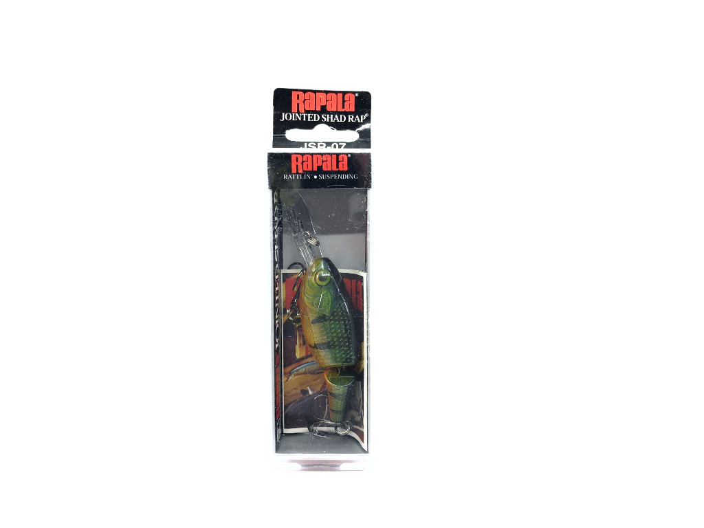 Rapala Jointed Shad Rap JSR-7 P Perch Color New in Box Old Stock – My ...