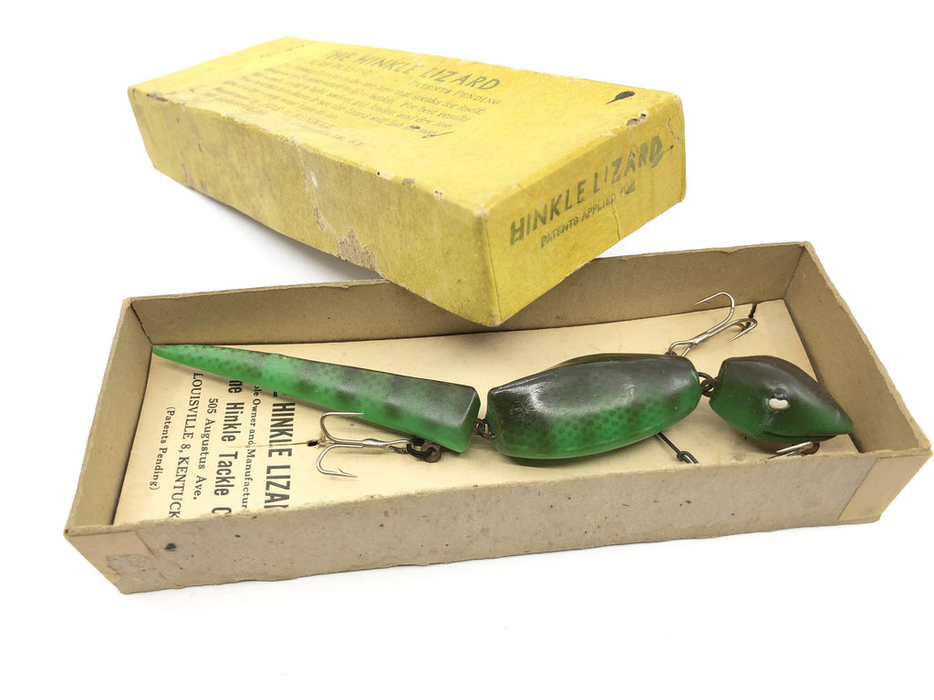 Hinkle Lizard Green Color with Correct Box – My Bait Shop, LLC