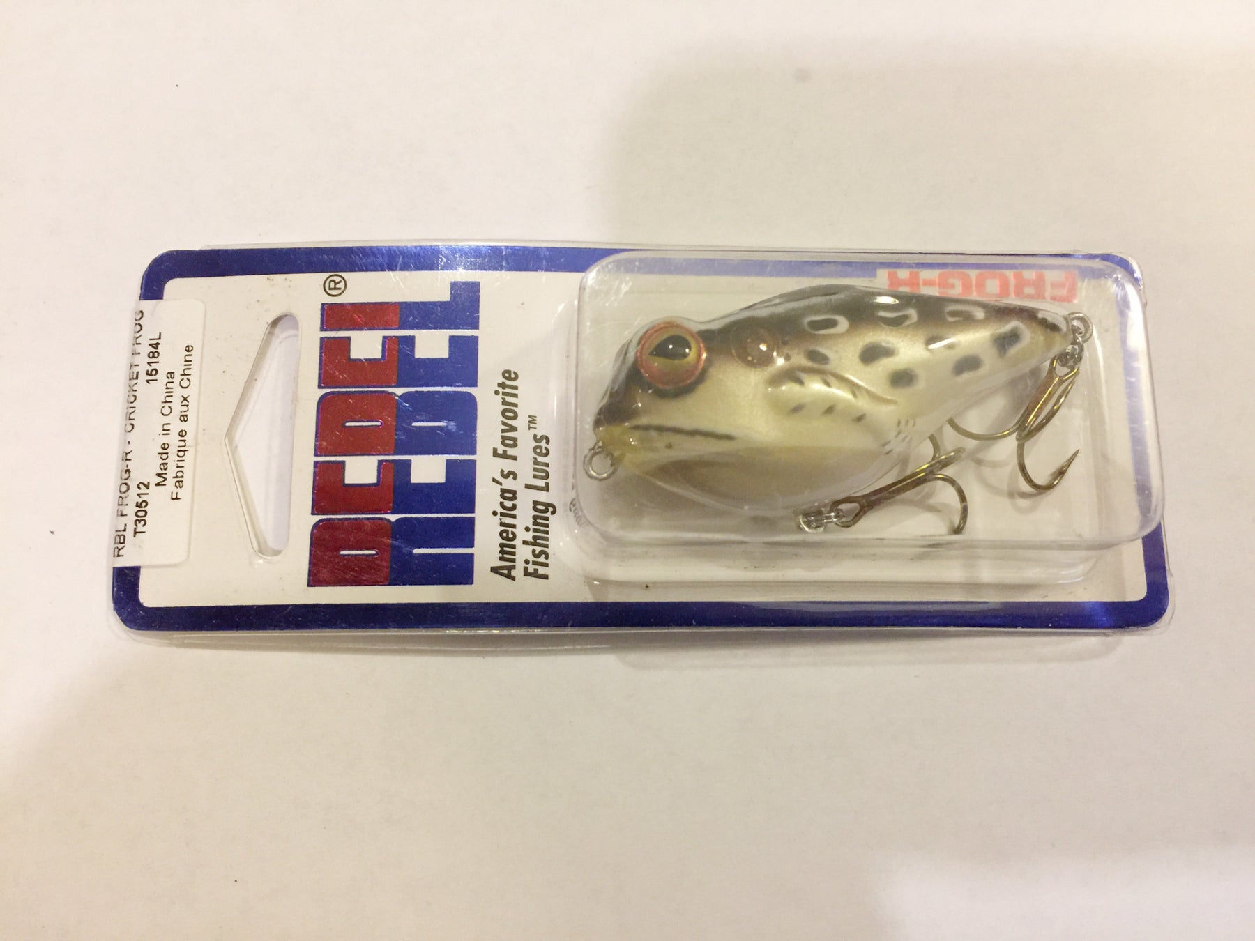 Rebel Frog-R in Cricket Frog Color New on Card – My Bait Shop, LLC