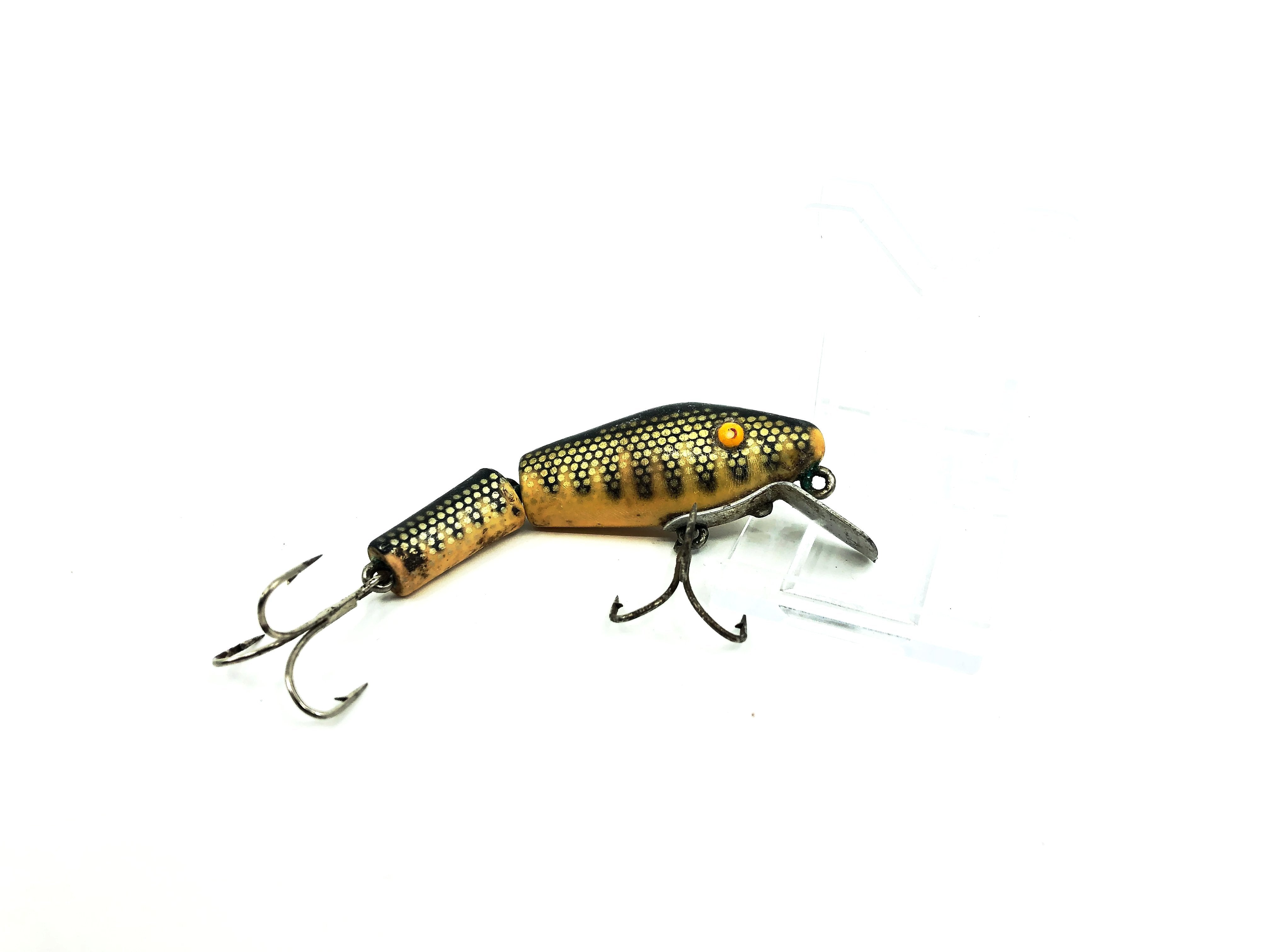 L & S Minnow Bass-Master Model 15, White/Black Back/Silver Scales Colo ...