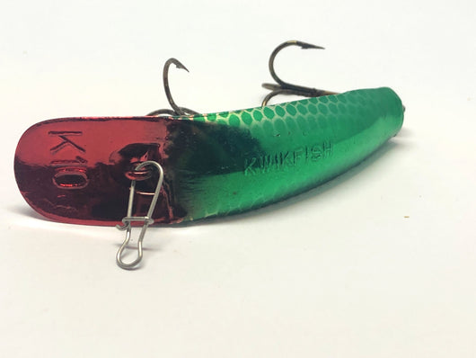 Luhr Jensen Kwikfish K10 Red, Green and Silver – My Bait Shop, LLC