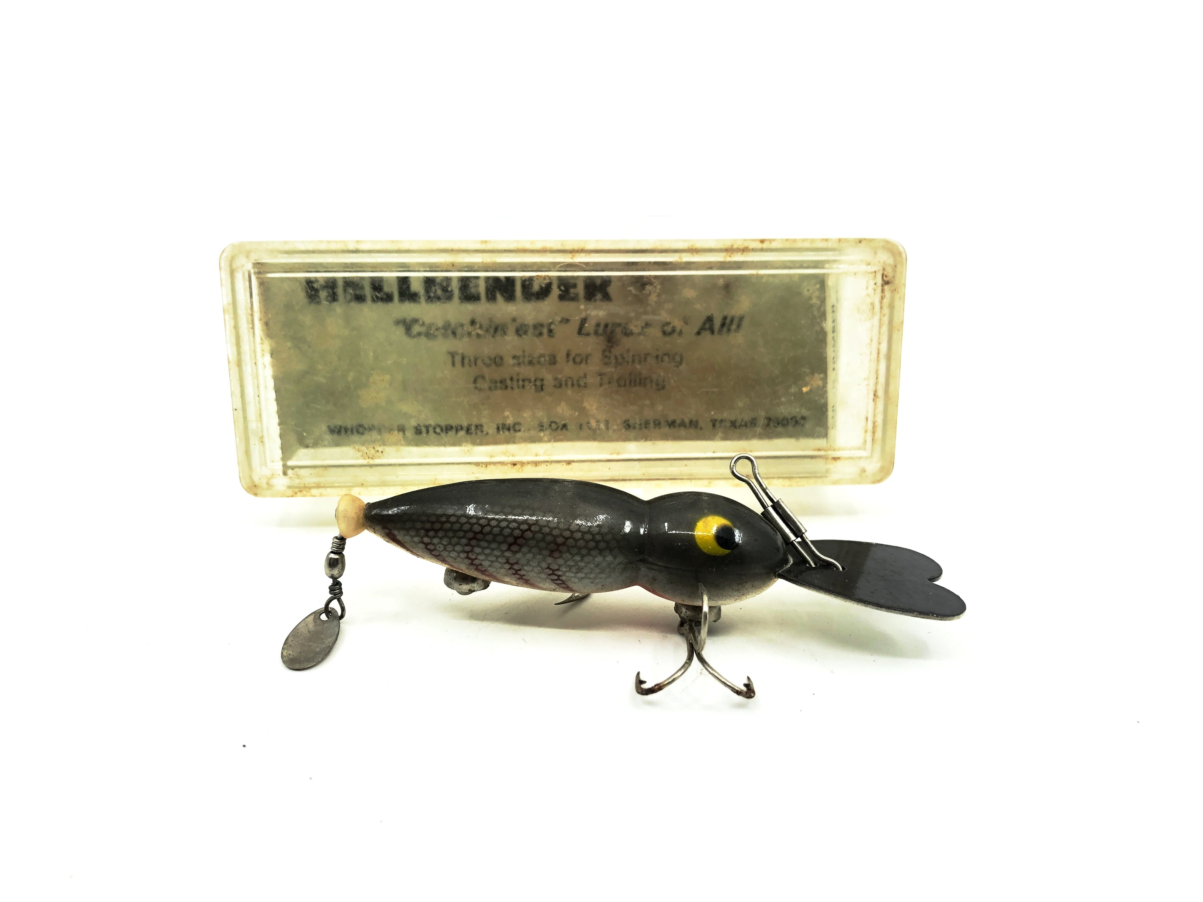 Hellbender Whopper Stopper, Silver Shad/Red Ribs Color with Box – My ...
