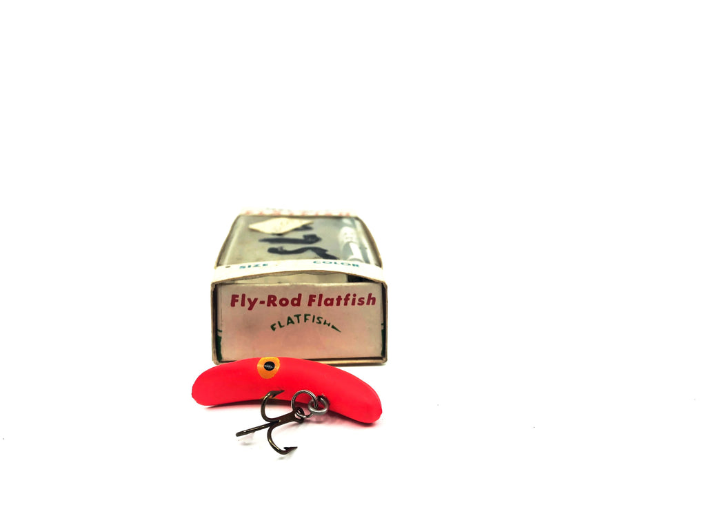 Helin Flatfish F4 RFL Red Fluorescent Color in Box – My Bait Shop, LLC