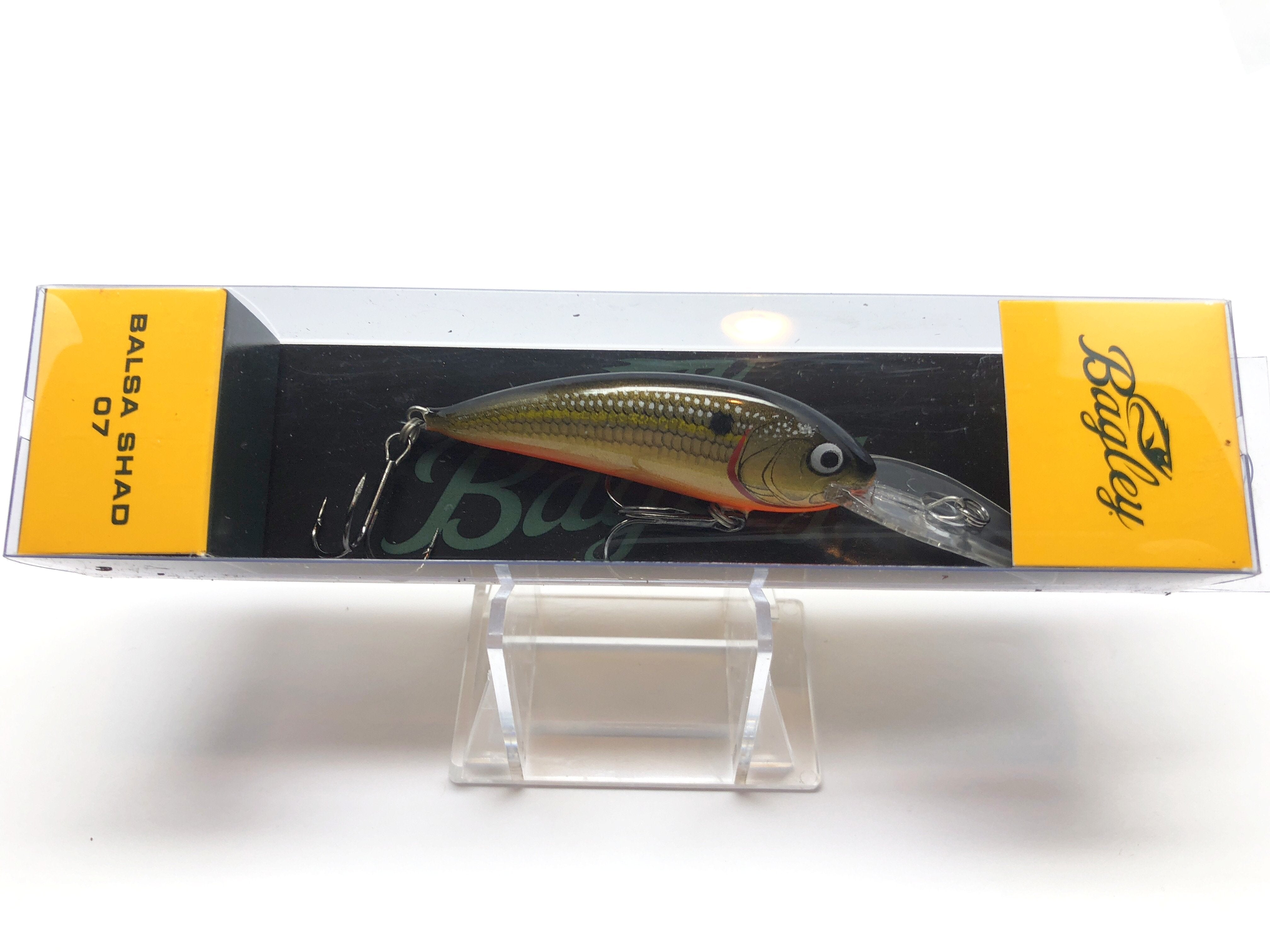 Bagley Balsa Shad 07 BS07-GSD Gold Shad Color New in Box OLD STOCK – My ...