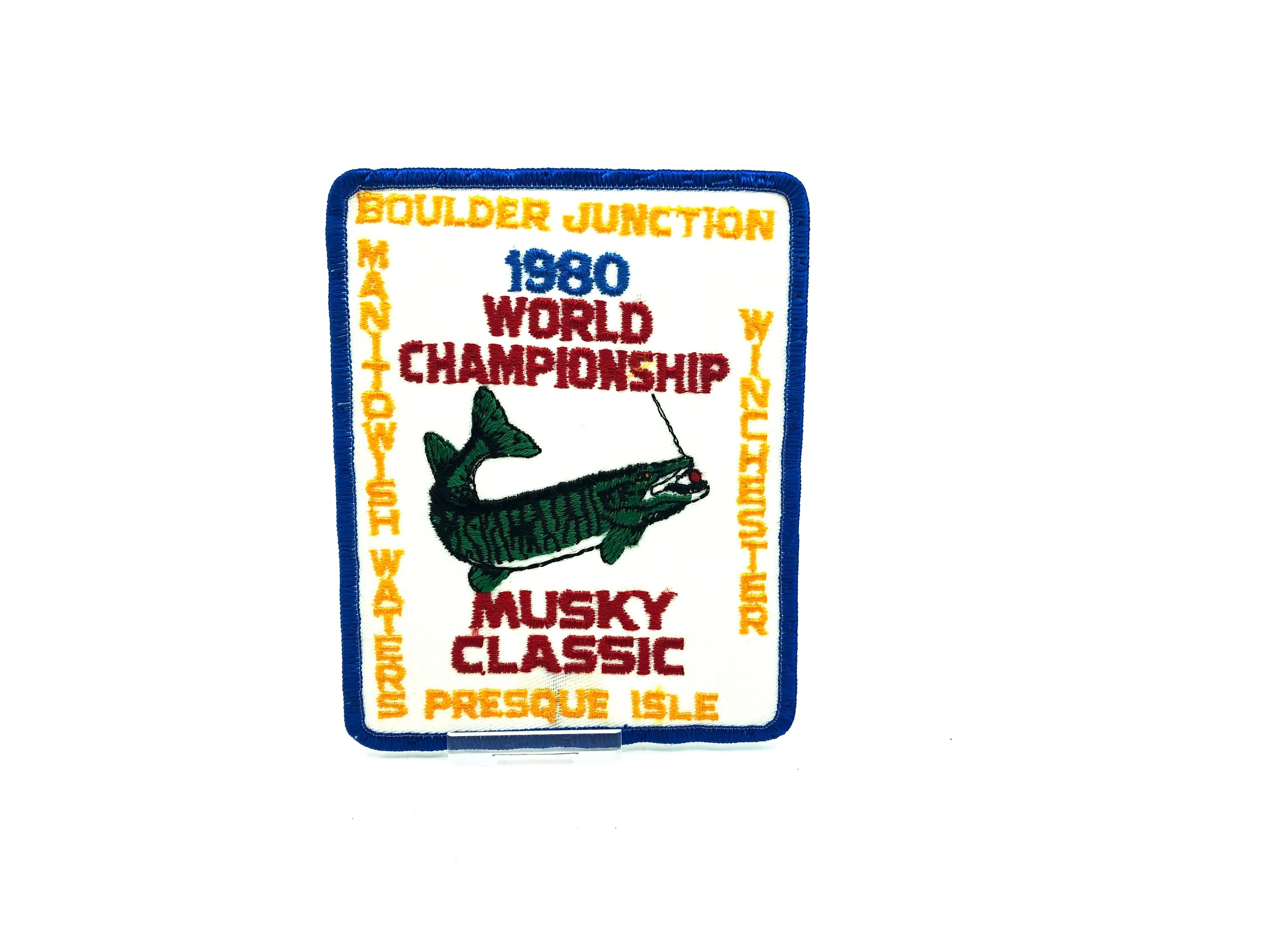 1980 - World Championship Musky Classic Patch – My Bait Shop, LLC