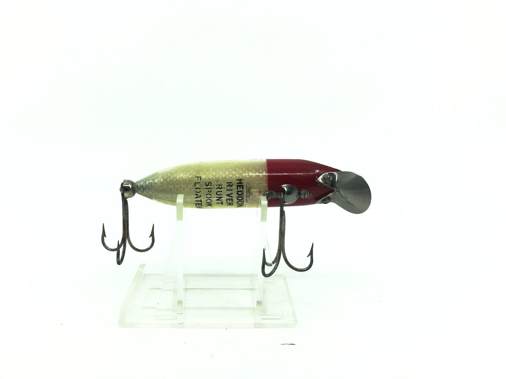 Heddon River Runt Spook Floater Red Head White Body Color – My Bait ...