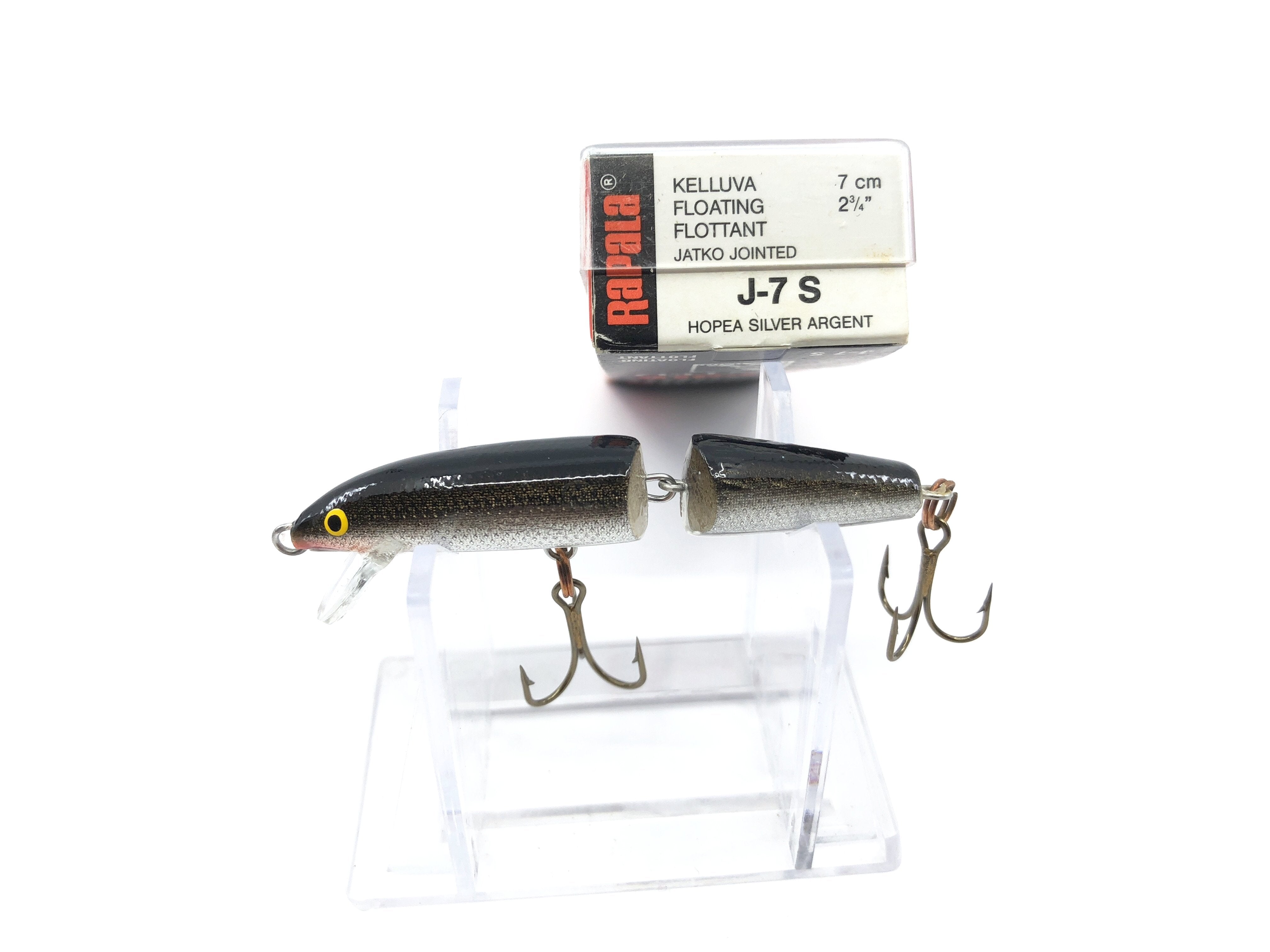 Rapala J-7 S Silver Color Jointed Lure New in Box – My Bait Shop, LLC