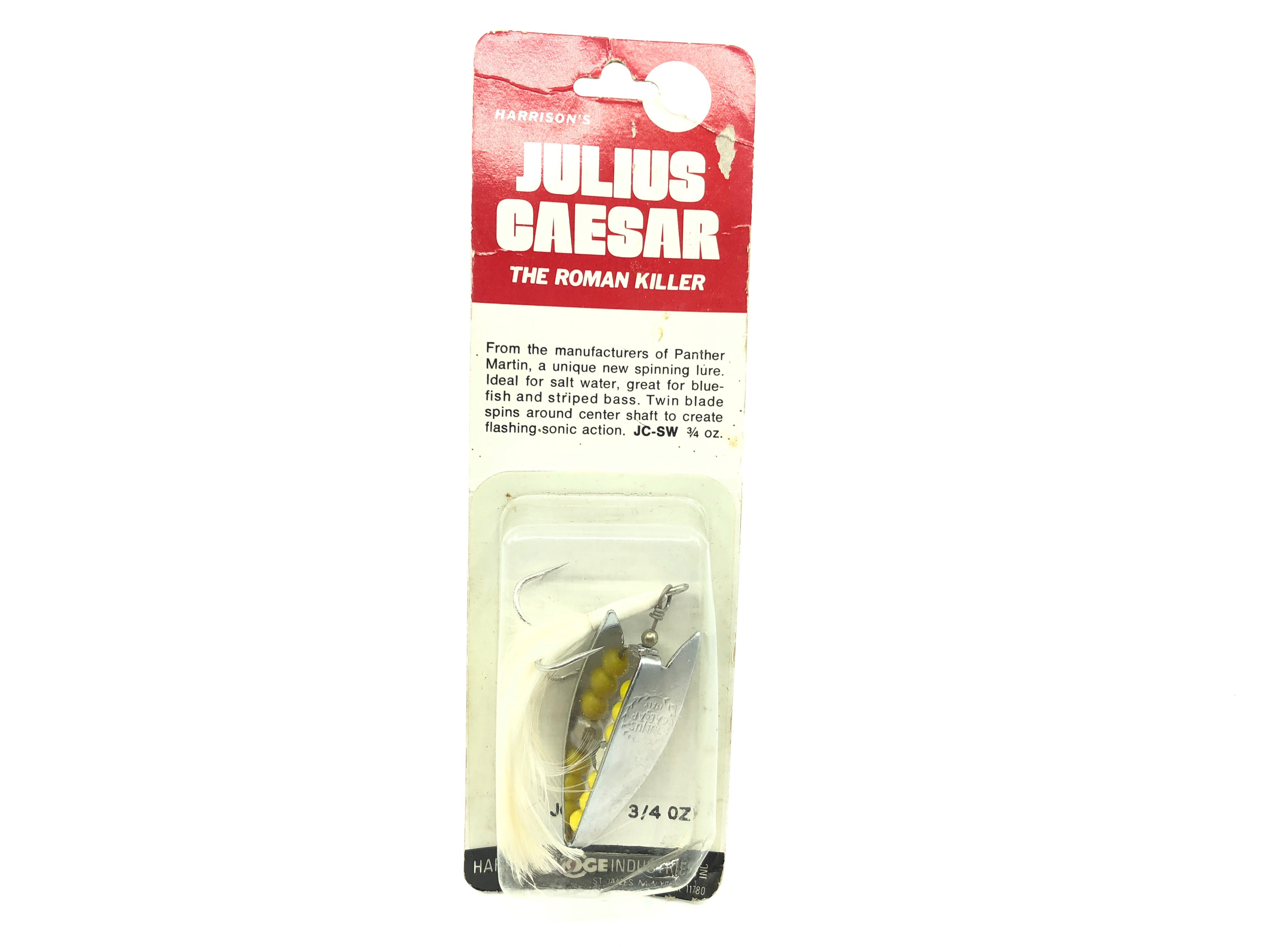 Julius Caesar The Roman Killer Lure New on Card Old Stock – My Bait ...