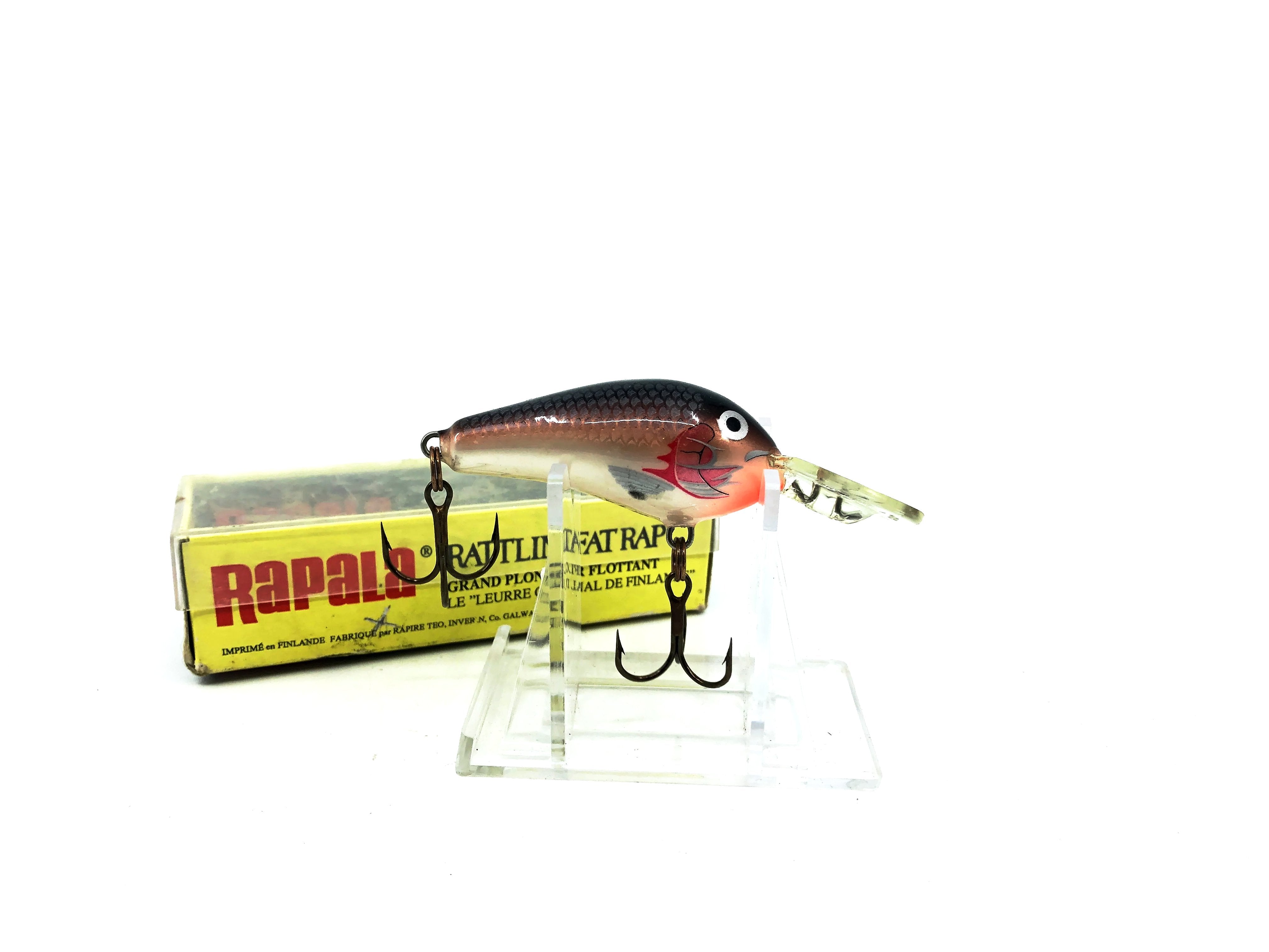 Rapala Rattlin' Fat Rap RFR-5 PSD Plum Shad Color with Box – My Bait ...