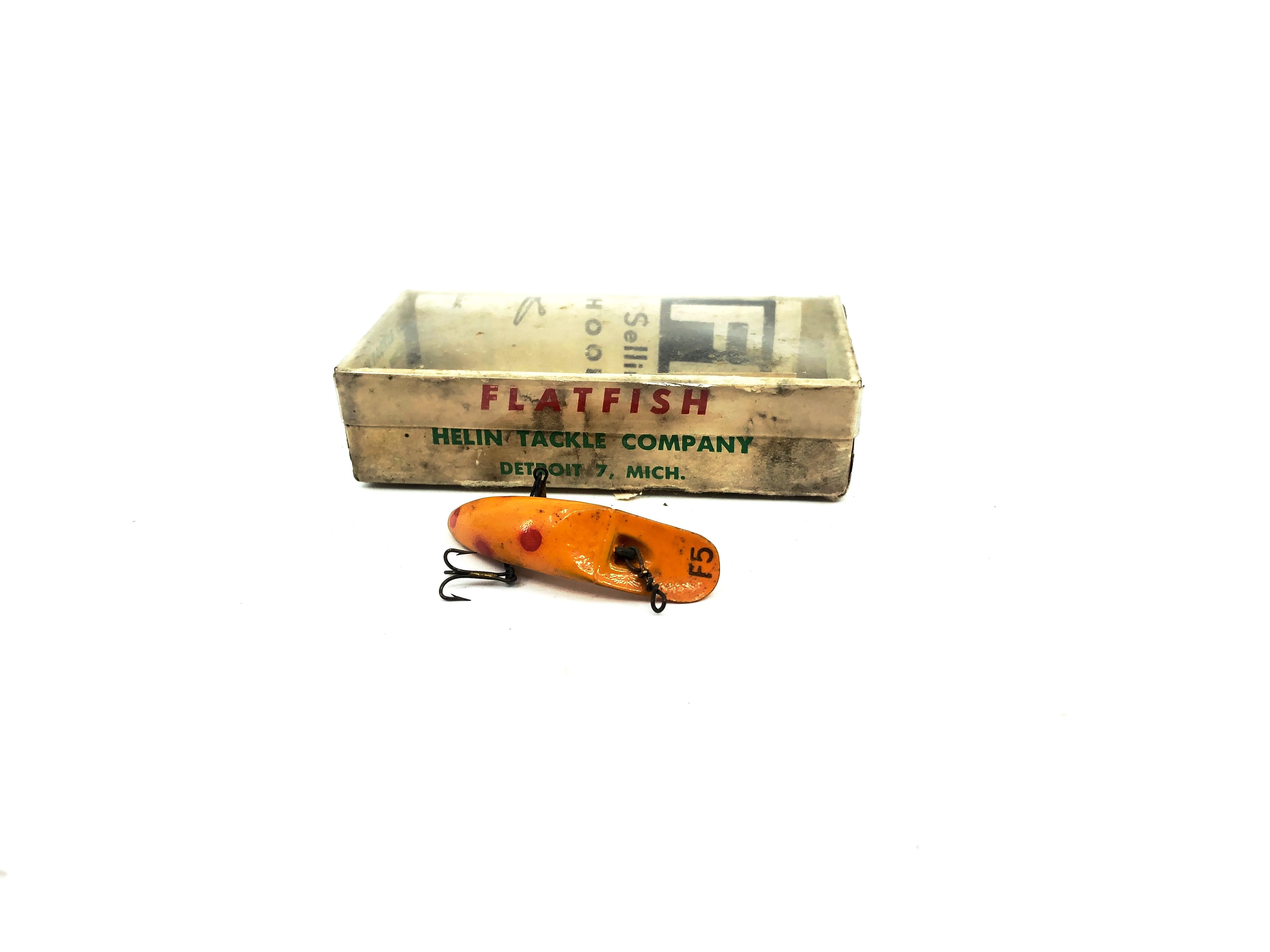 Helin Fly-Rod Flatfish F5 LO Light Orange Color in Matching Box – My ...