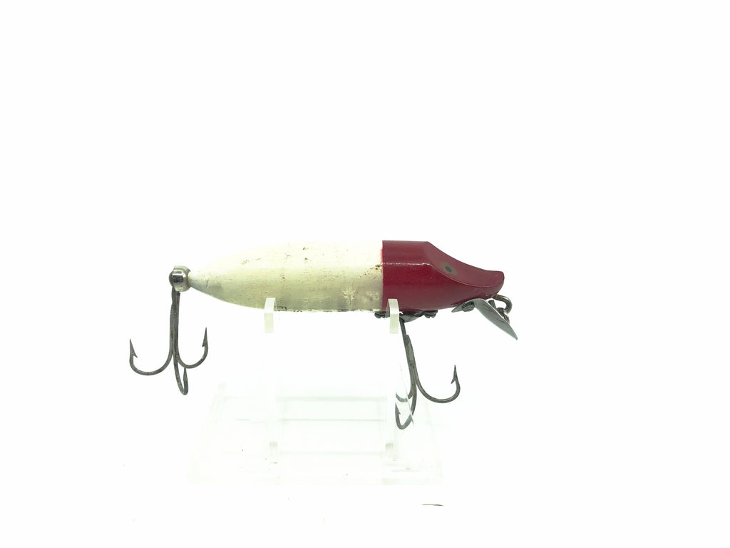 Heddon River Runt Spook Floater Red Head White Body Color – My Bait ...