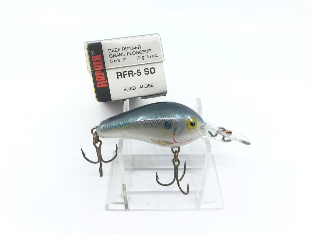 Rapala Rattlin' Fat Rap RFR-5 SD Shad Color Lure New in Box – My Bait ...