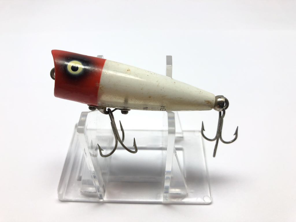 Heddon Tiny Chugger Red Head White Body – My Bait Shop, LLC