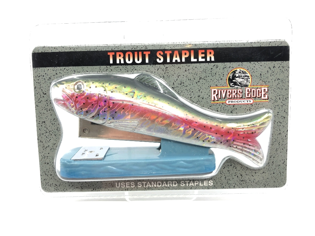 Rivers Edge Rainbow Trout Stapler New on Card – My Bait Shop, LLC