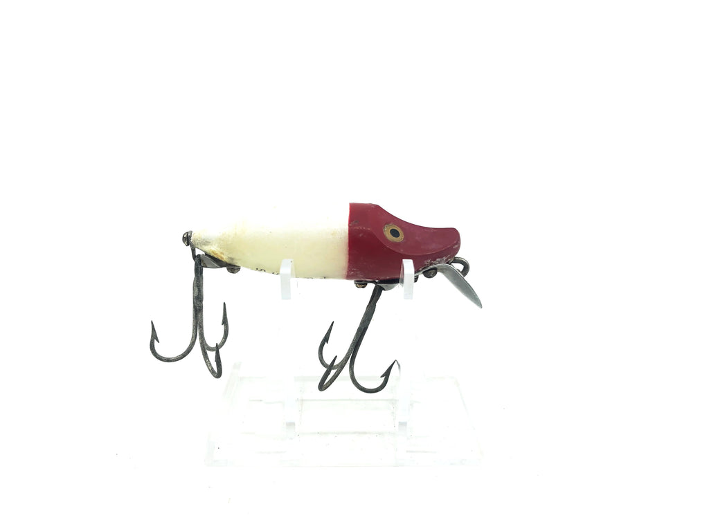 Heddon River Runt Spook Sinker 9110 RH Red Head White Body Color – My ...