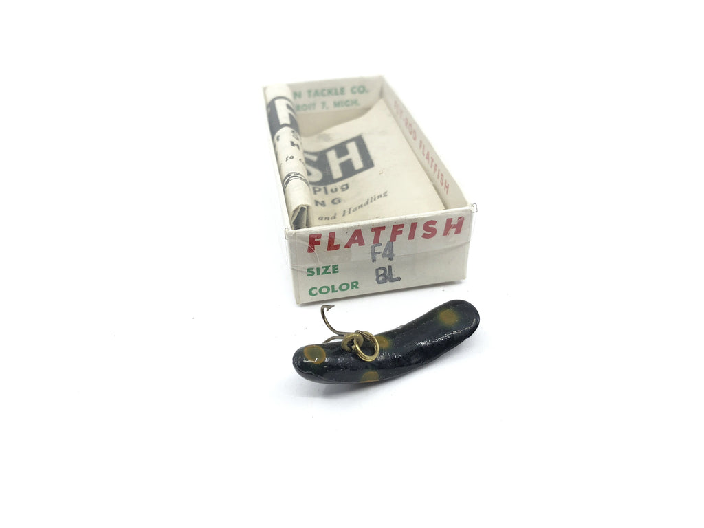 Vintage Helin Flatfish F4 BL Black Color with Box and Paperwork – My ...