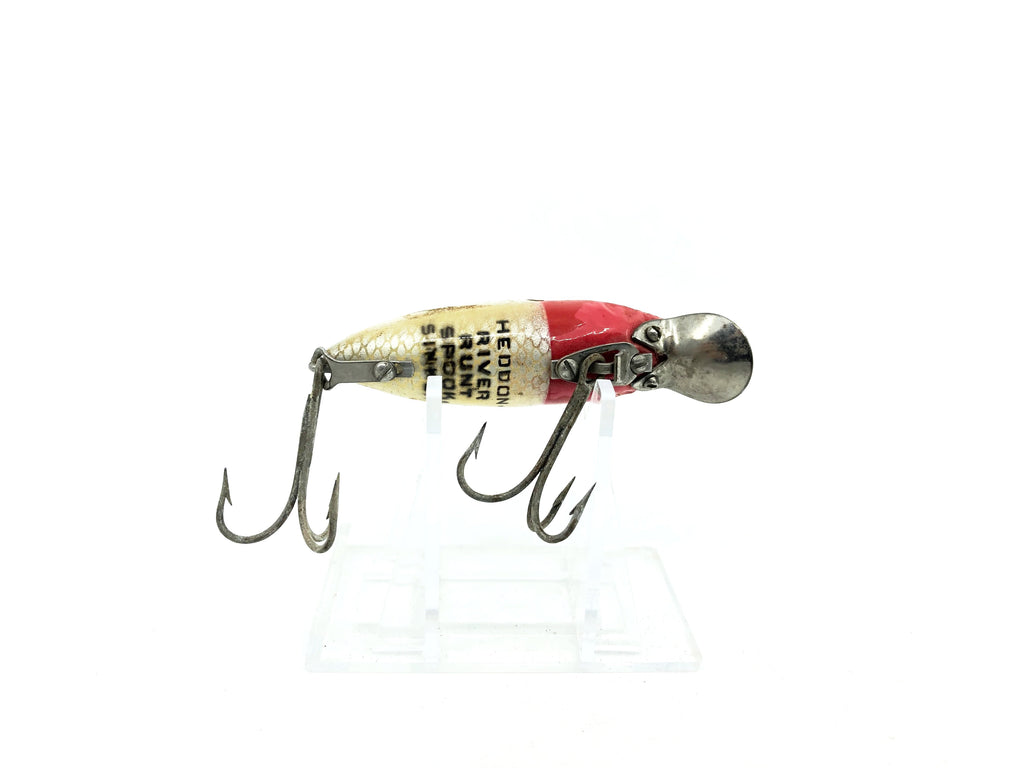 Heddon River Runt Spook Sinker 9110 RH Red Head White Body Color – My ...
