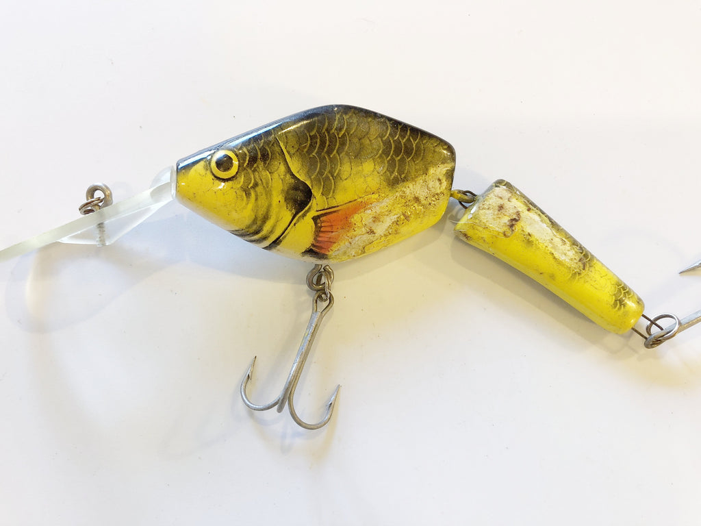 Lindy Jointed Shadling Big M Musky Lure Perch Color – My Bait Shop, LLC