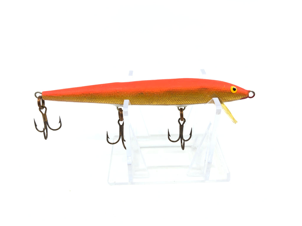Original Rapala Floating Finland Orange and Gold White Belly Color – My ...