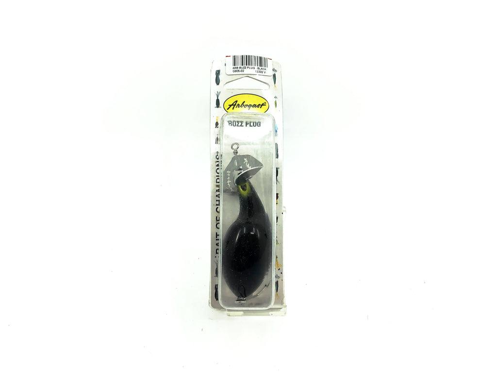 Arbogast Buzz Plug, Black Color, New on Card – My Bait Shop, LLC