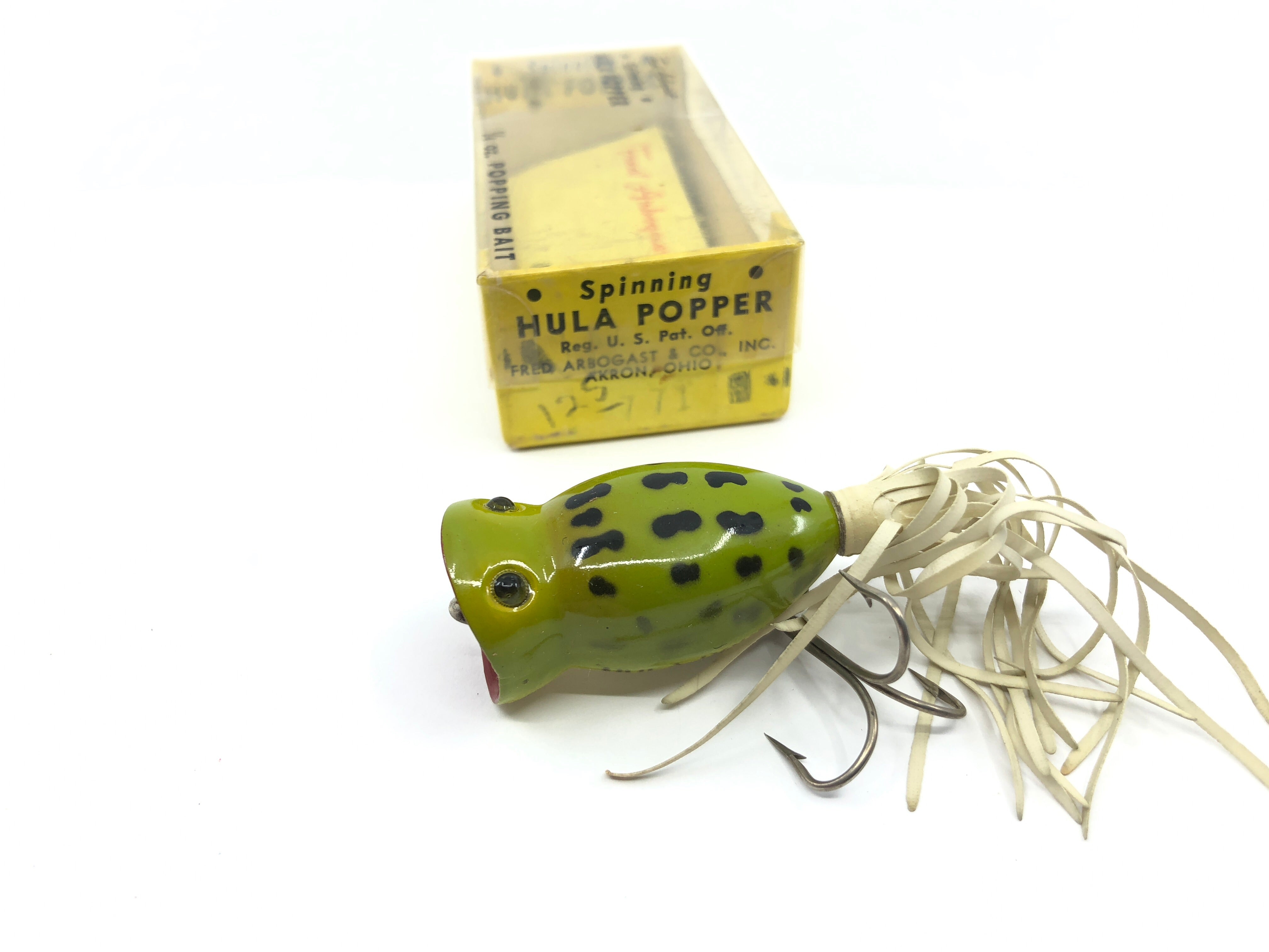 Arbogast Hula Popper Frog Color with Box and Paperwork – My Bait Shop, LLC